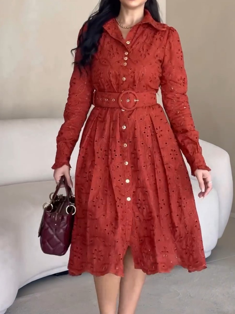 Red Vintage Dress
