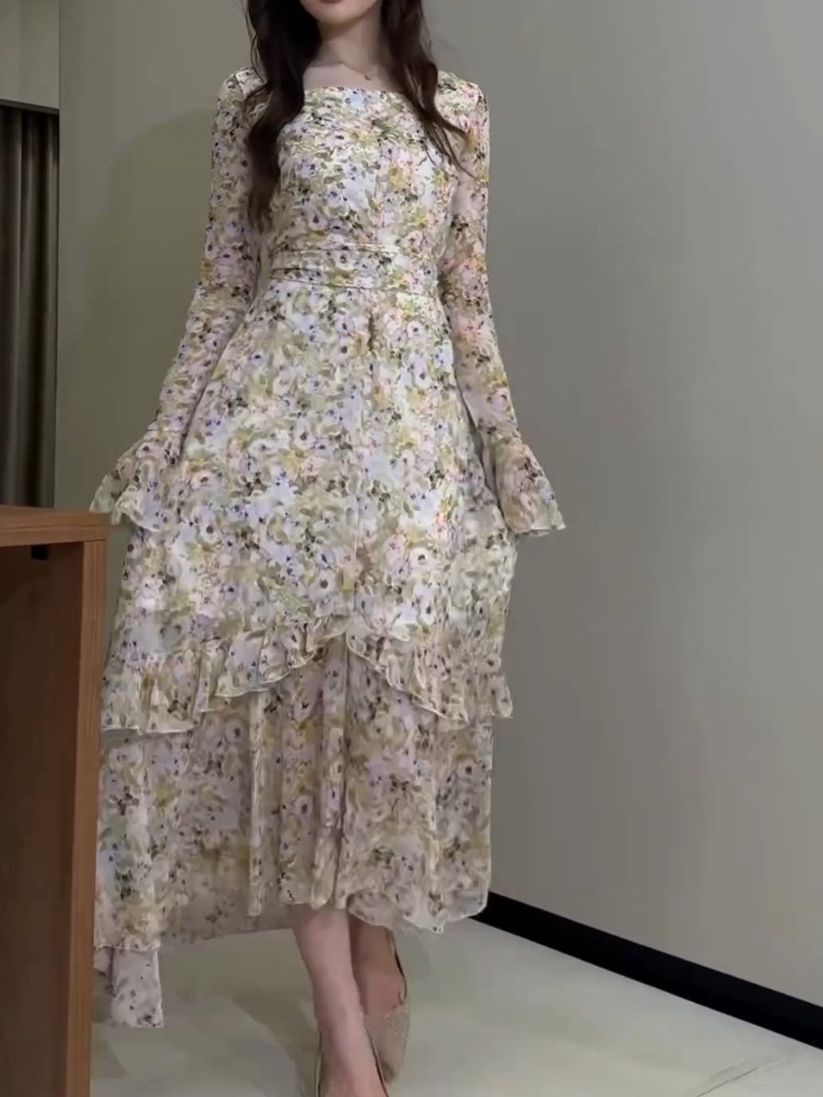 Elegant Floral Dress
